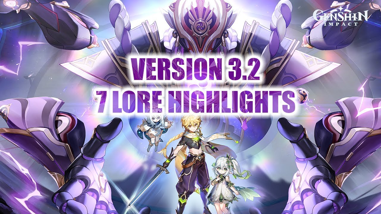 Genshin Impact 3.2 LORE HIGHLIGHT - The Heavenly Principle is an Entity ...