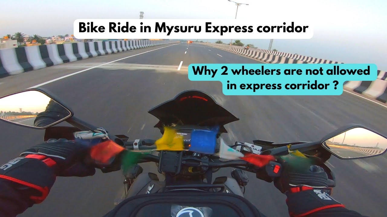 Mysuru Express Corridor | Bike Trip | Asia's Tallest Church - YouTube