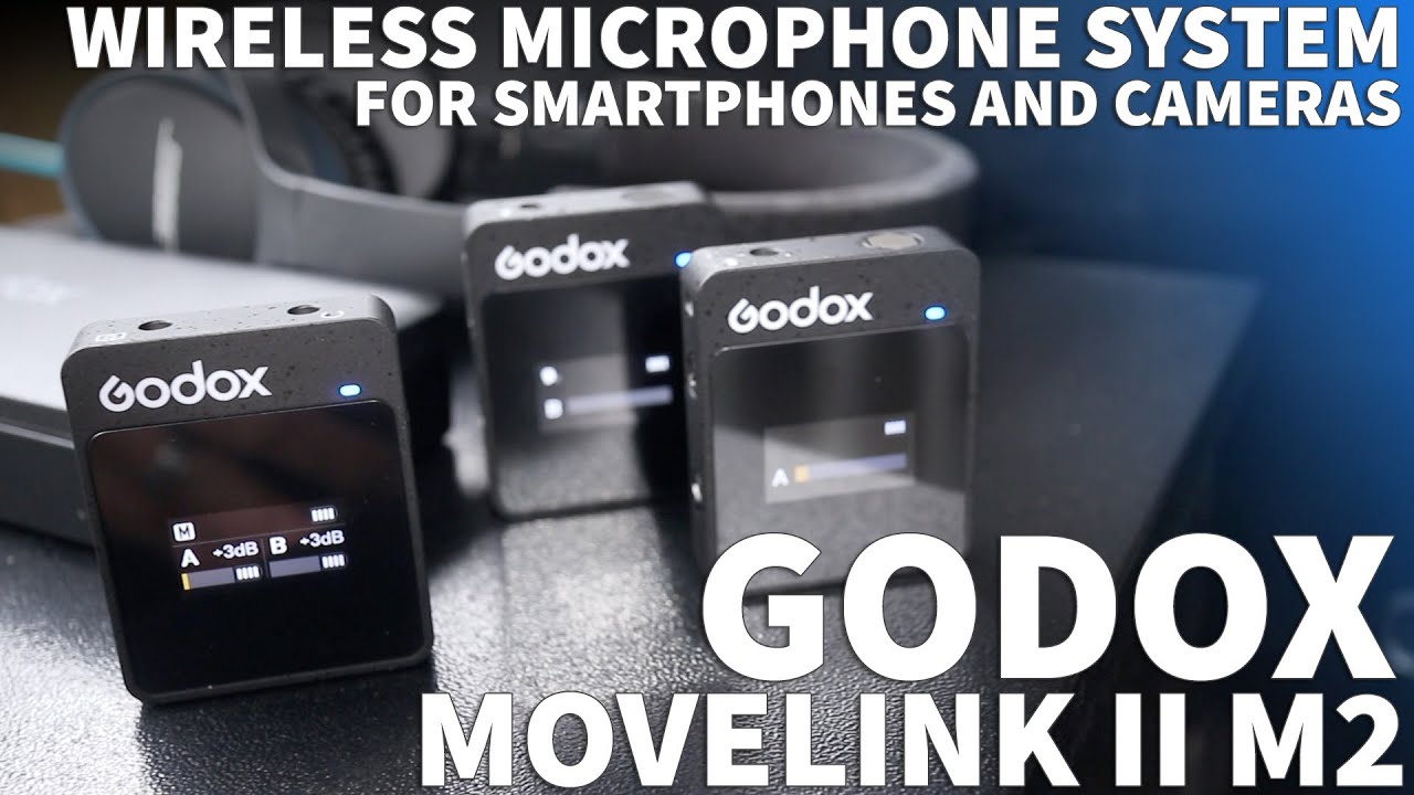 Godox MoveLink II M2 Wireless Microphone System - Dual Wireless ...