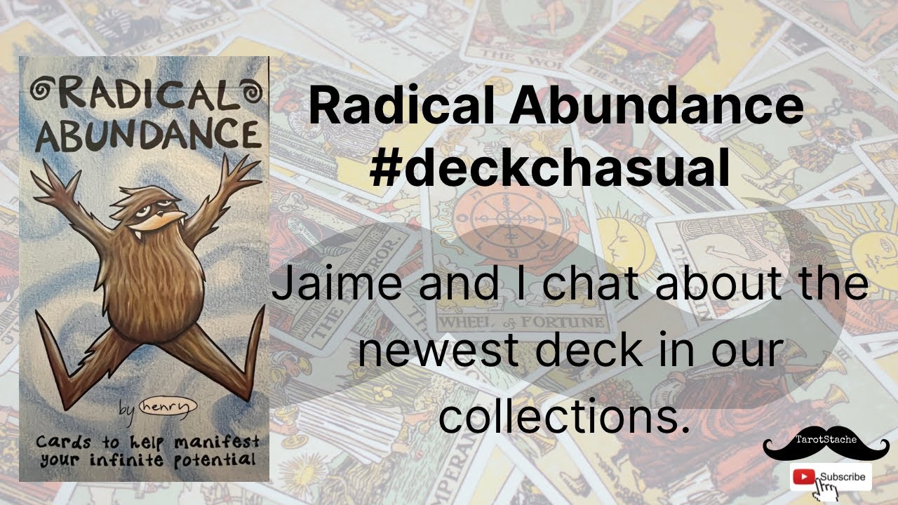 Radical Abundance Cards #deckchasual with Jaime - YouTube
