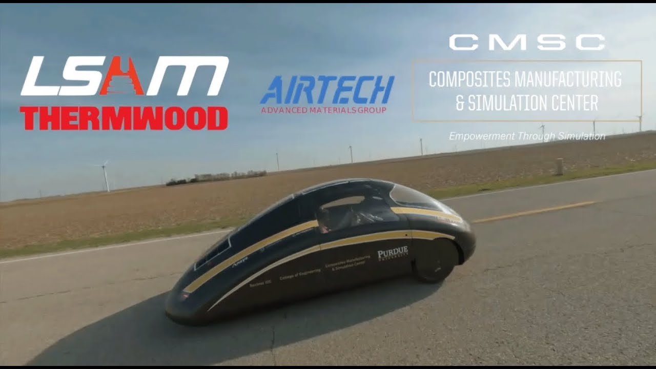Purdue Solar Racing Apollo - 3D Printed LIVE on a Thermwood LSAM AP 510 ...
