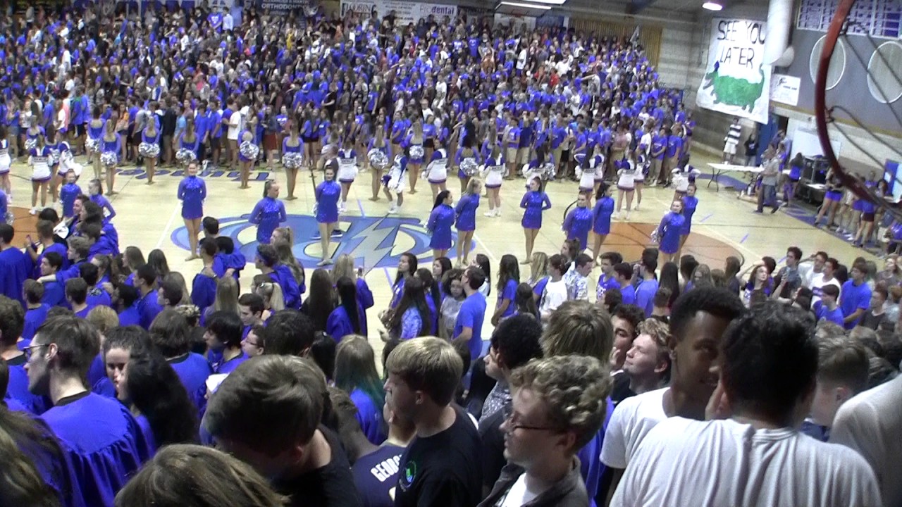 Rocklin High School End Of The Year Rally 2017 - YouTube