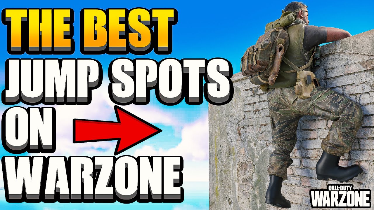 15 SECRET WARZONE JUMP SPOTS TO FLANK CAMPERS! Warzone Pro Tips ...