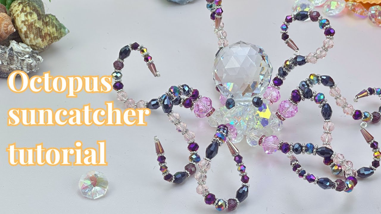 How to Make an Octopus Suncatcher - YouTube