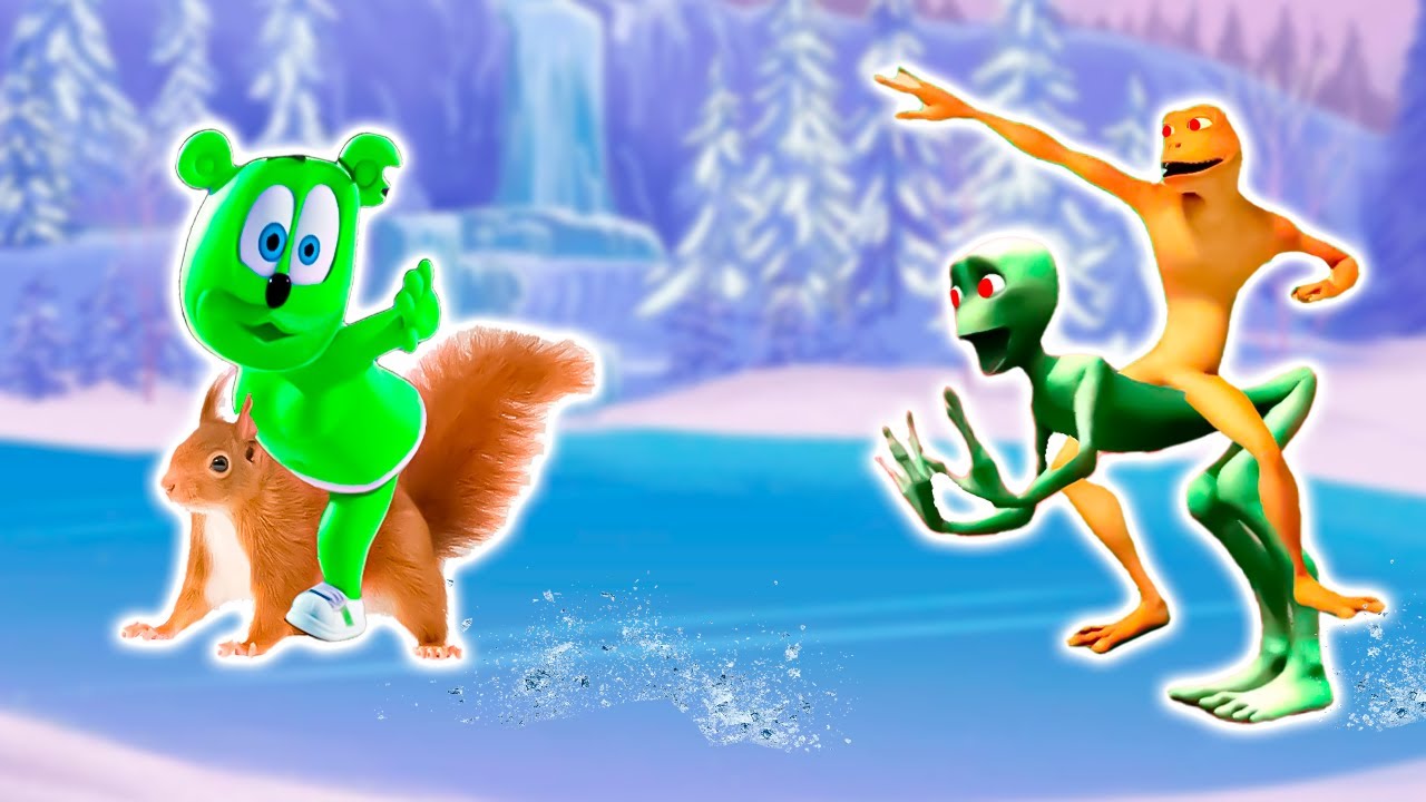 The Gummy Bear on a Squirrel Vs Patila on Dame Tu Cosita — Animation ...