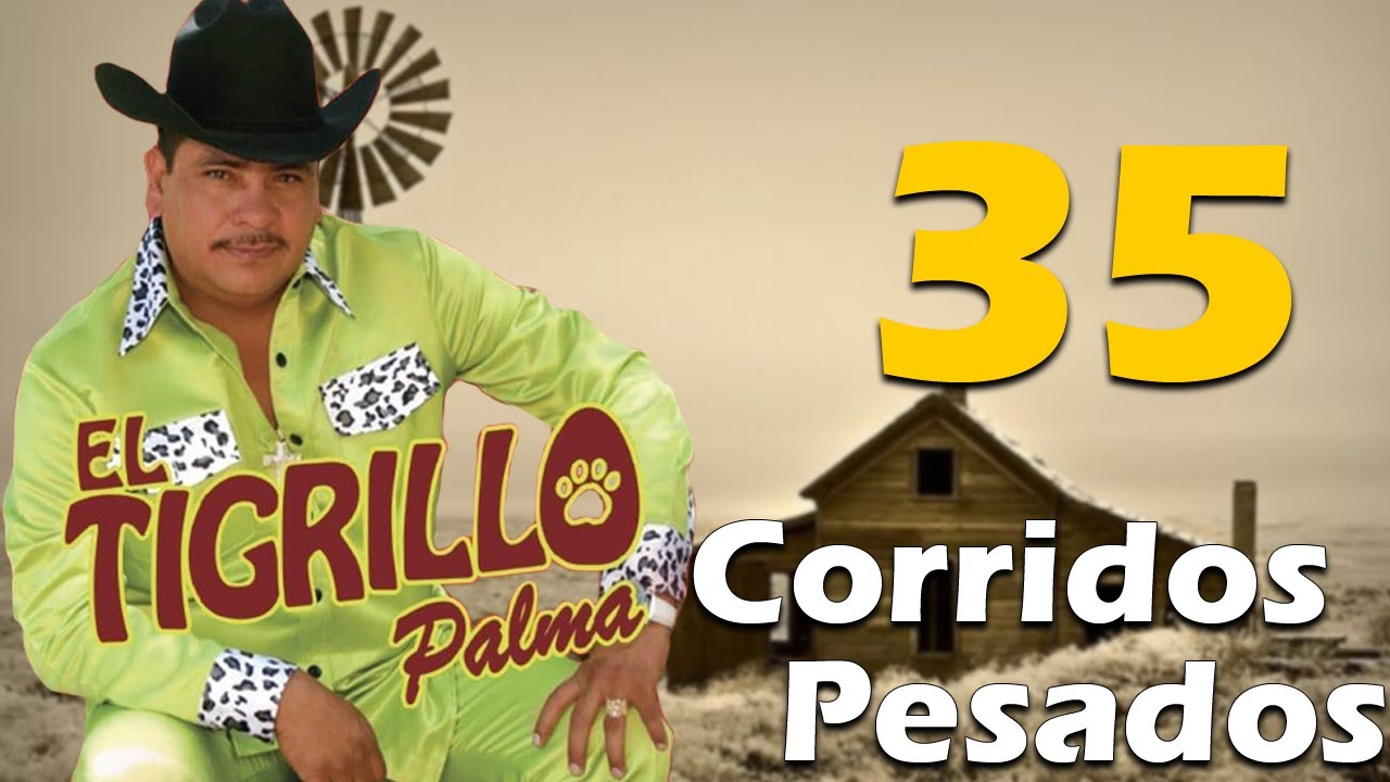 El Tigrillo Palma - 35 Corridos Pesados Mix - YouTube