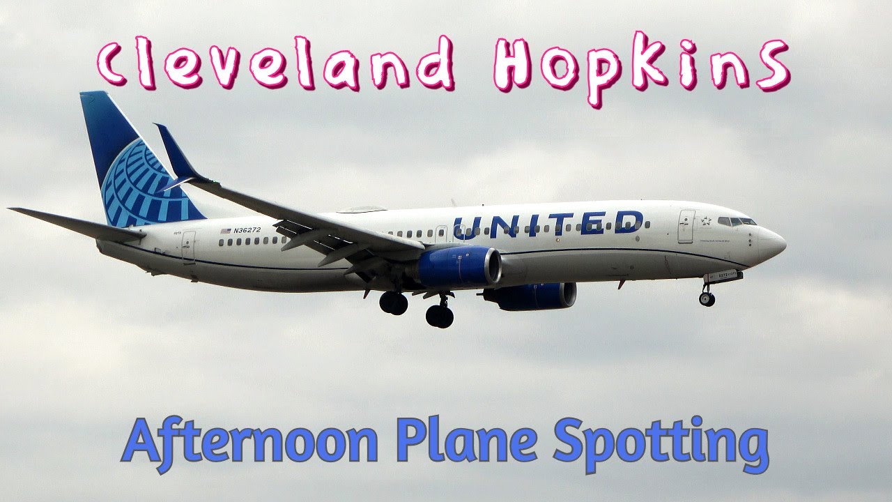 Afternoon Plane Spotting from Cleveland Hopkins. Air Force One VC-32 ...