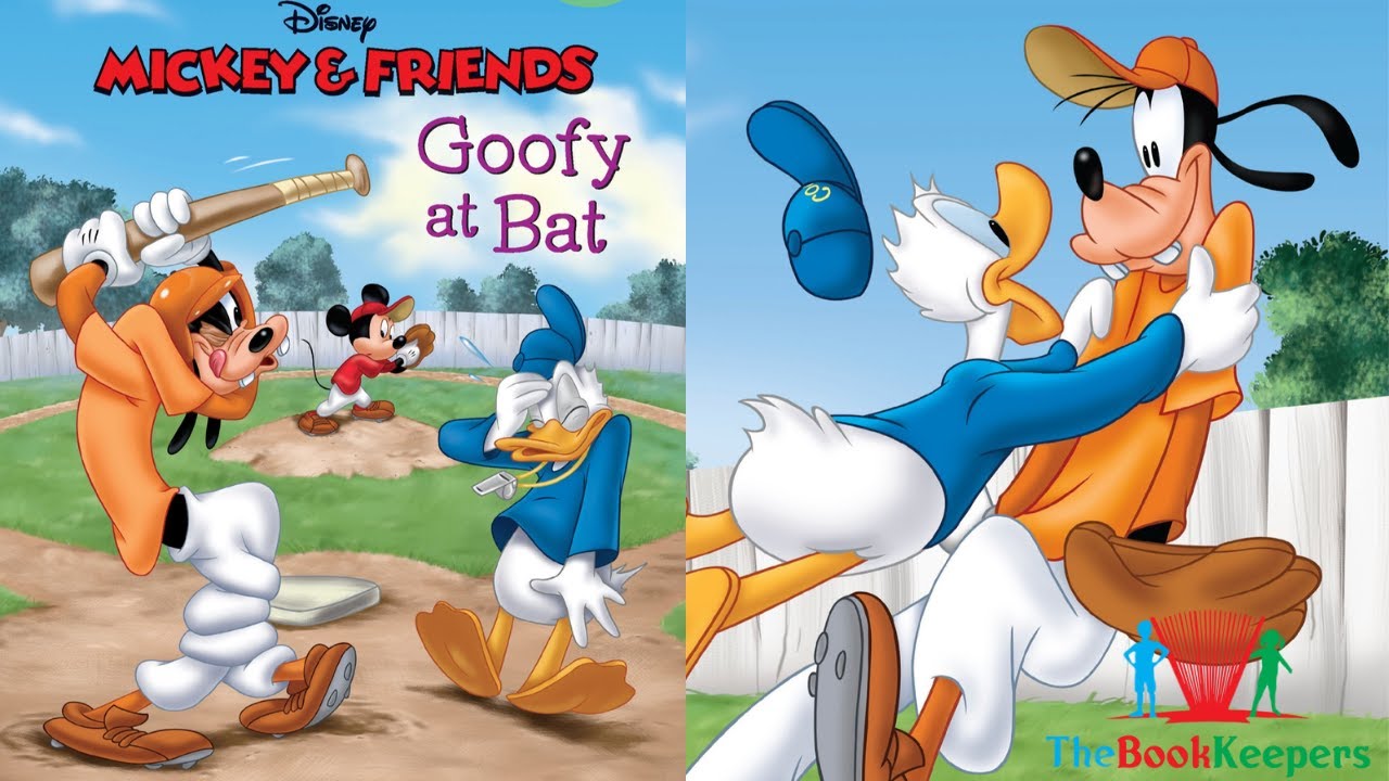 🏟️⚾️ Kids Book Read Aloud: Disney Mickey & Friends : Goofy at Bat - YouTube