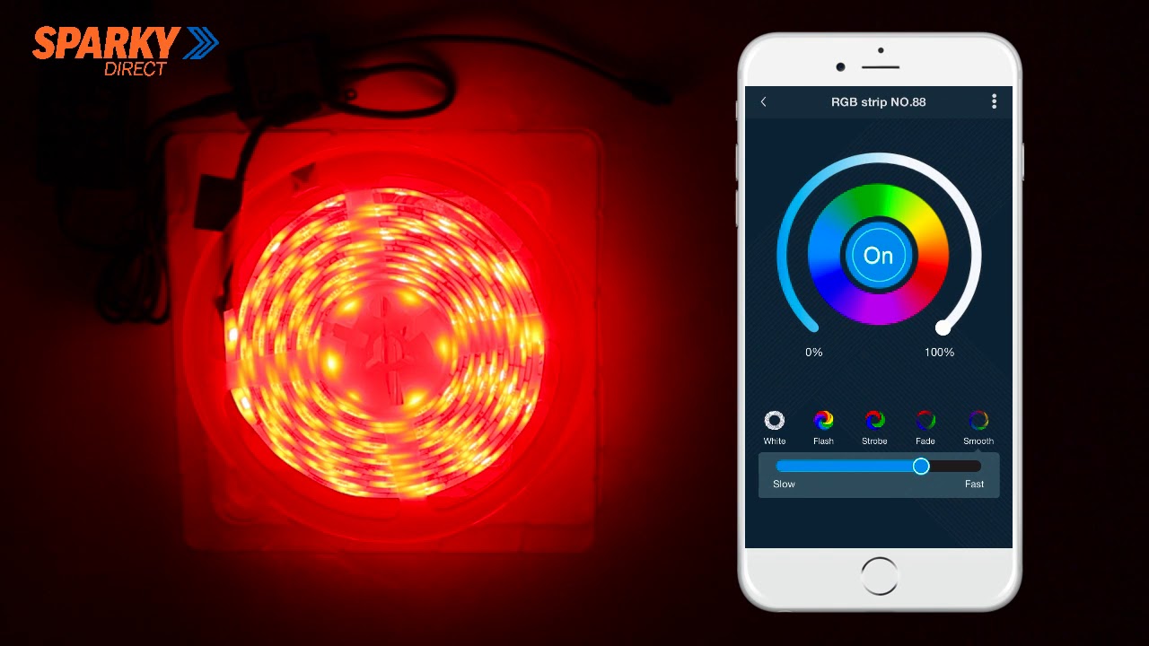 MULTI COLOUR 5M PIXIE BLUETOOTH / REMOTE CONTROL LED STRIP LIGHT | FLP12V5MRGBBT - YouTube