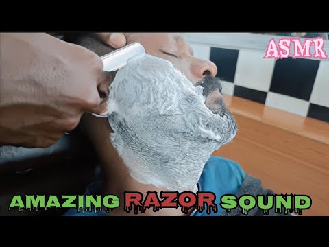AMAZING RAZOR SOUND ASMR SHAVING💈💈 - YouTube