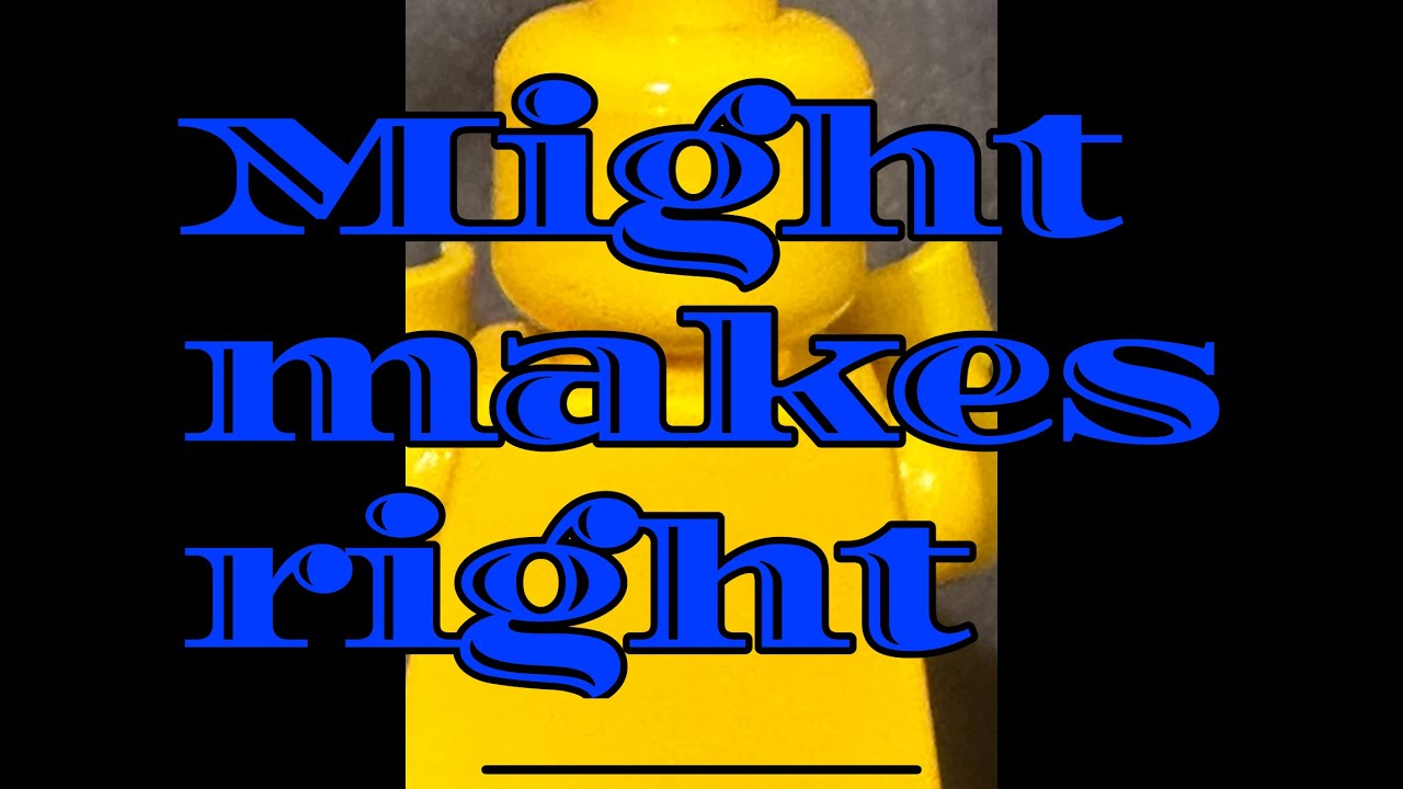 Might makes right #orca pod studio #PromotionalVideo #LegoPuppetShow # ...