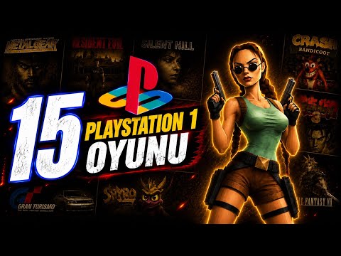 Çocukken Oynadığım En İyi 15 Playstation 1 Oyunu 🎮