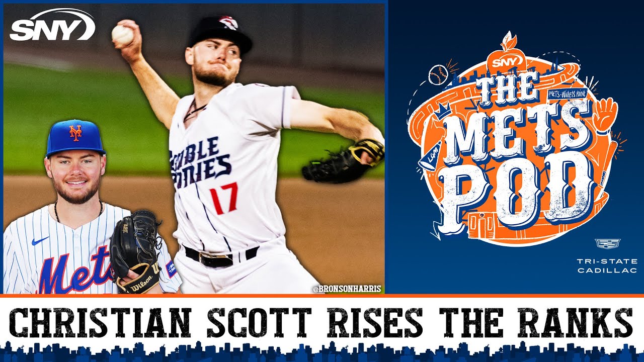 Mets prospect Christian Scott adds a new pitch, now one step away from ...