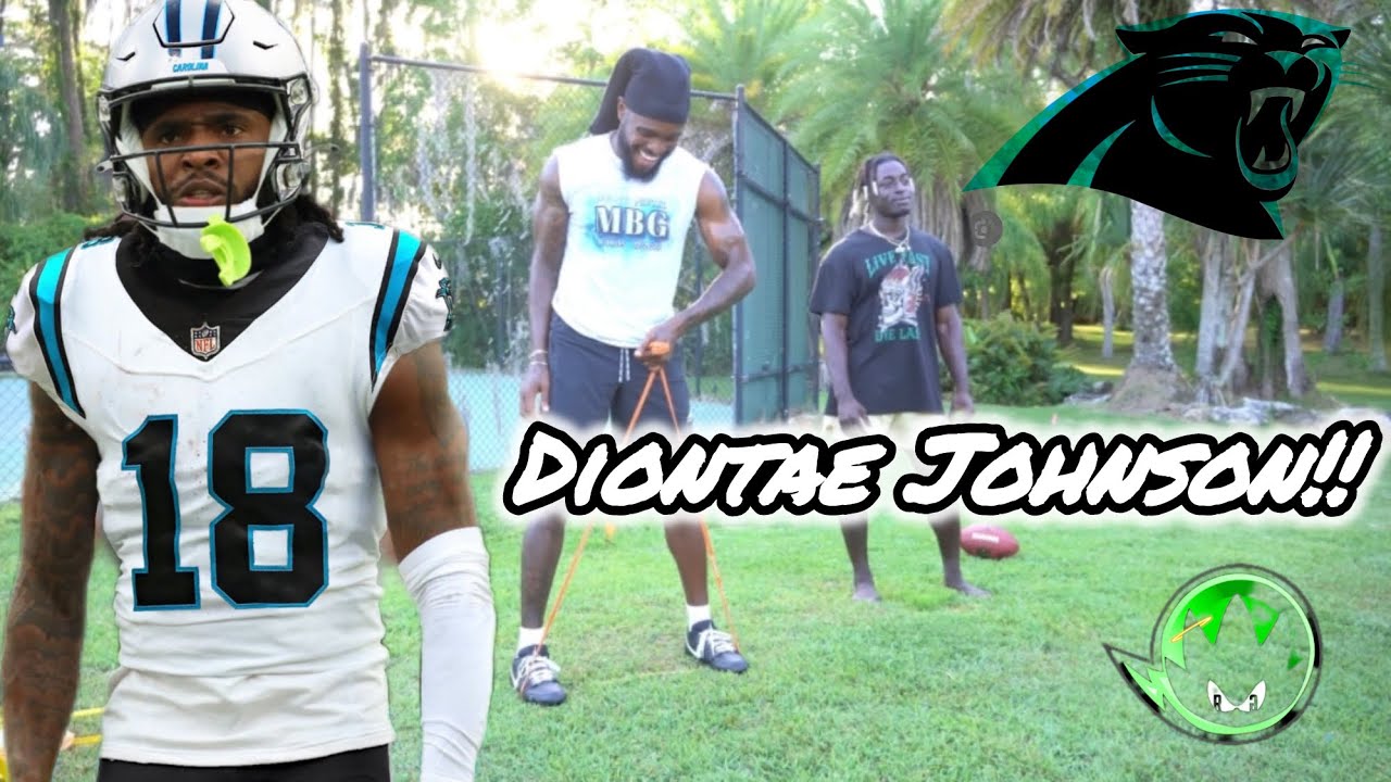 Carolina Panthers WR Diontae Johnson!! (MUST WATCH) - YouTube