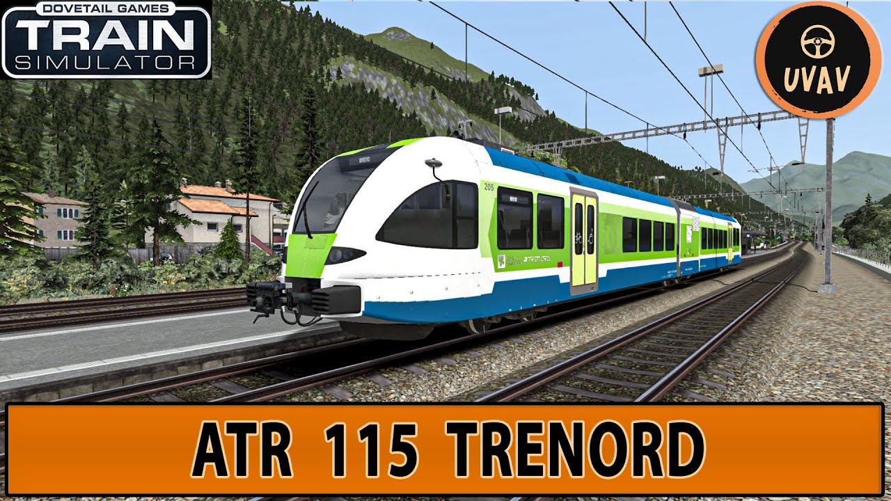 RAILWORKS - TRAIN SIMULATOR CLASSIC - ATR 115 TRENORD - YouTube