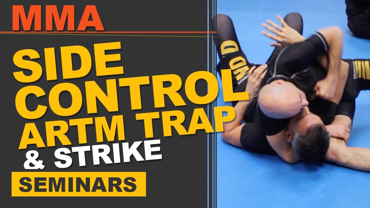 MMA: Side Control, Close Arm Trap & Strike - YouTube