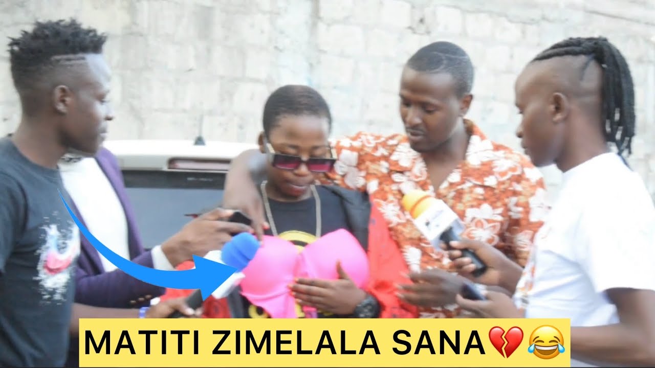 MATITI ZAKO ZIMELALA NA HAUNA BRA! Manzi wa Kisii Given a new BRA by ...