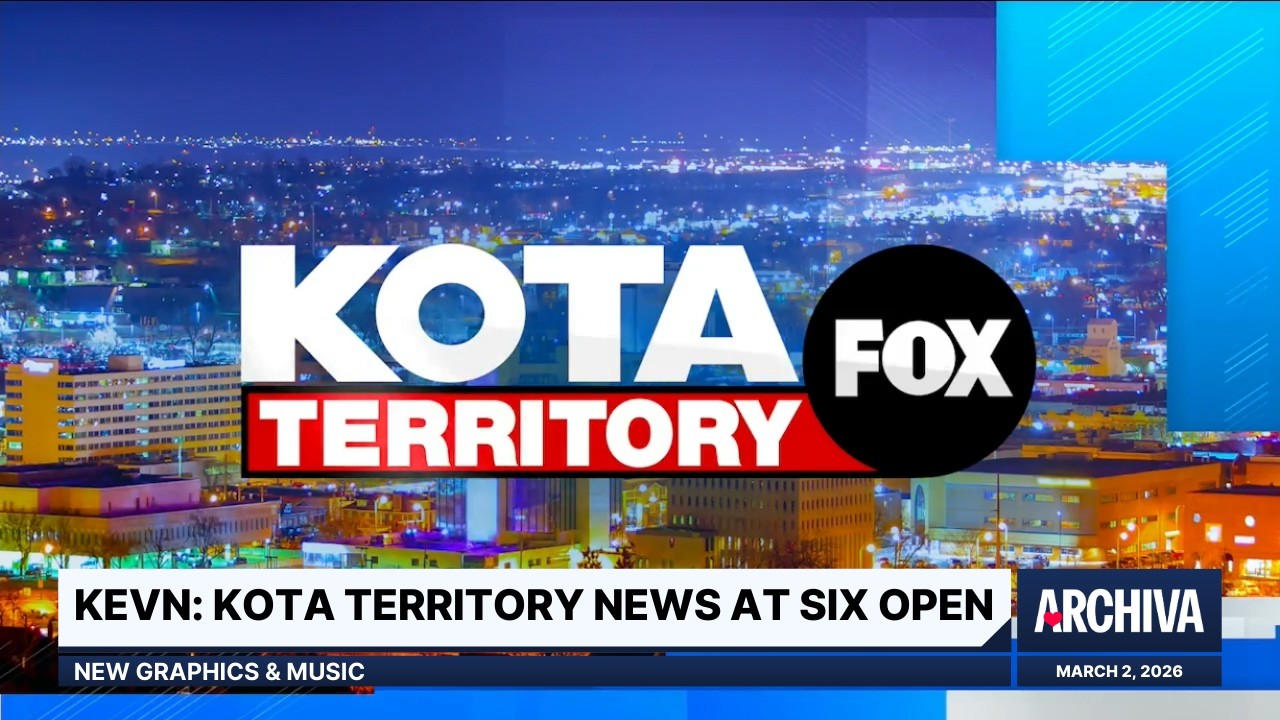 KEVN: KOTA Territory News at Six Open - New Graphics & Music | March 2 ...