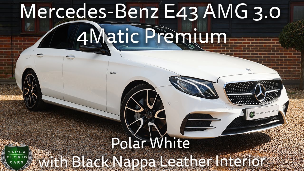 [4K] Mercedes-Benz E43 AMG 3.0 4Matic Premium registered April 2017 (17 ...