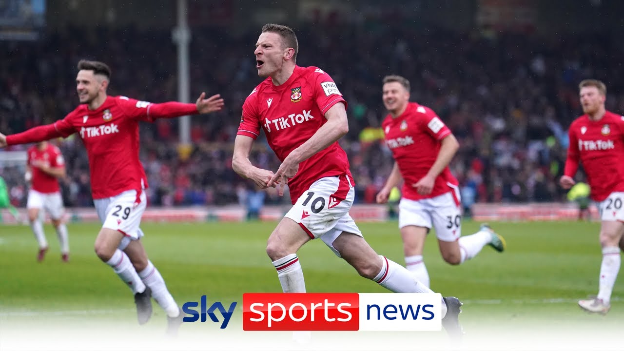 Wrexham crowned National League champions - YouTube