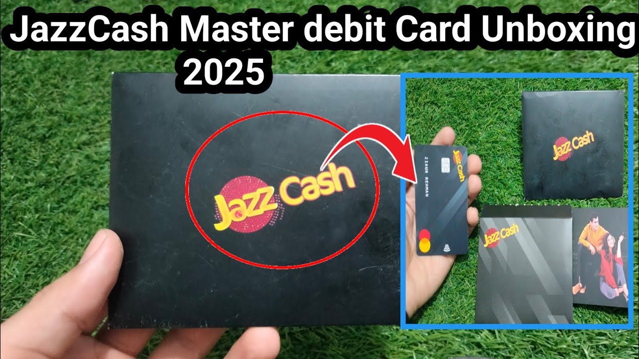 JazzCash Master Debit Card Unboxing 2025 Jazzcash Master debit card ...