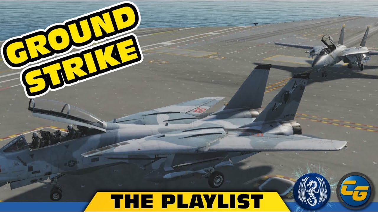 DCS F-14: Ground Strike - YouTube