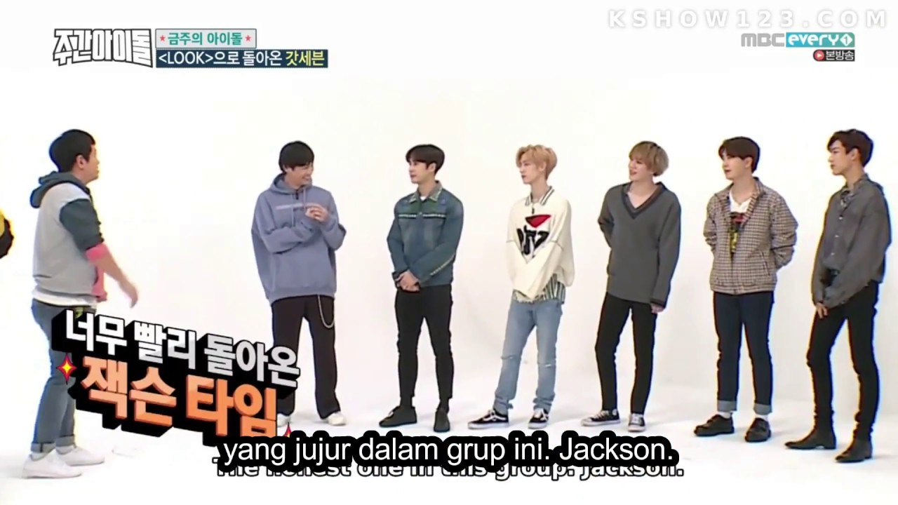 [ INDO SUB ] GOT7 WEEKLY IDOL EP 346 " KAPAN CIUMAN TERAKHR GOT7 ...