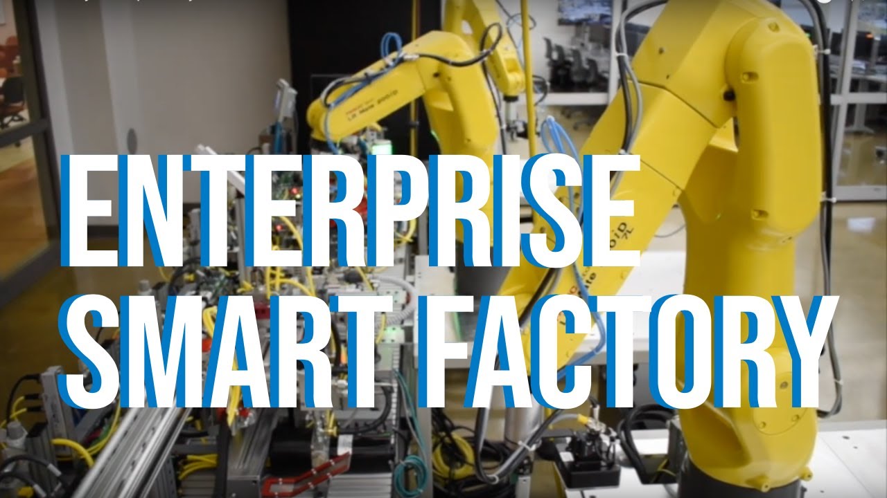 Industry 4.0 Smart Factory Enterprise System - YouTube