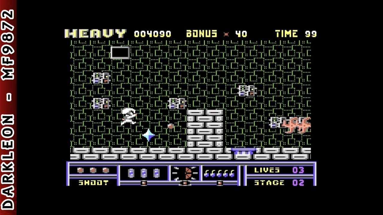 Commodore C64 - Hard 'n Heavy (1989) - YouTube