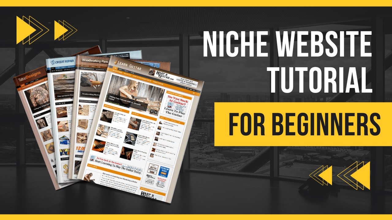 Niche Website Tutorial For Beginners (For 2022) - YouTube