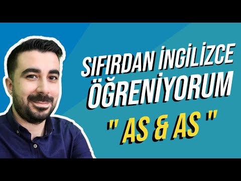 Sıfırdan İngilizce Öğreniyorum : As As Konu Anlatımı | Konuşarak Öğren #46