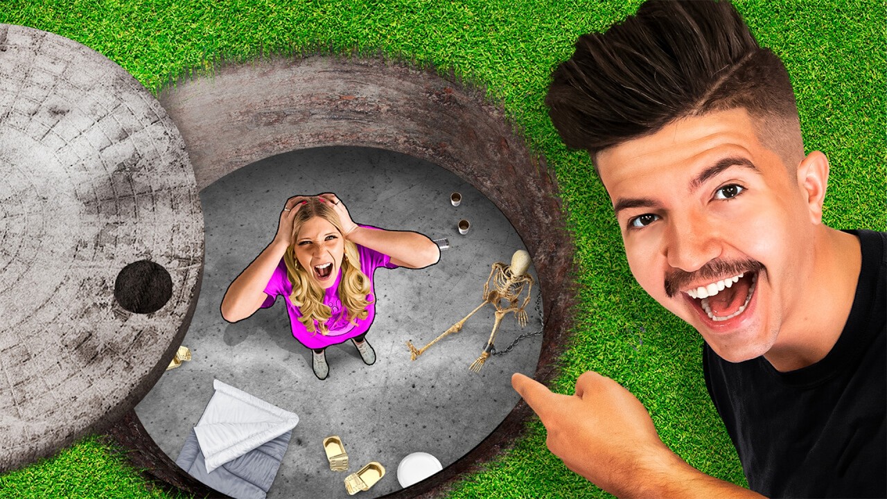 Preston TRAPPED Me in Underground Bunker! - YouTube