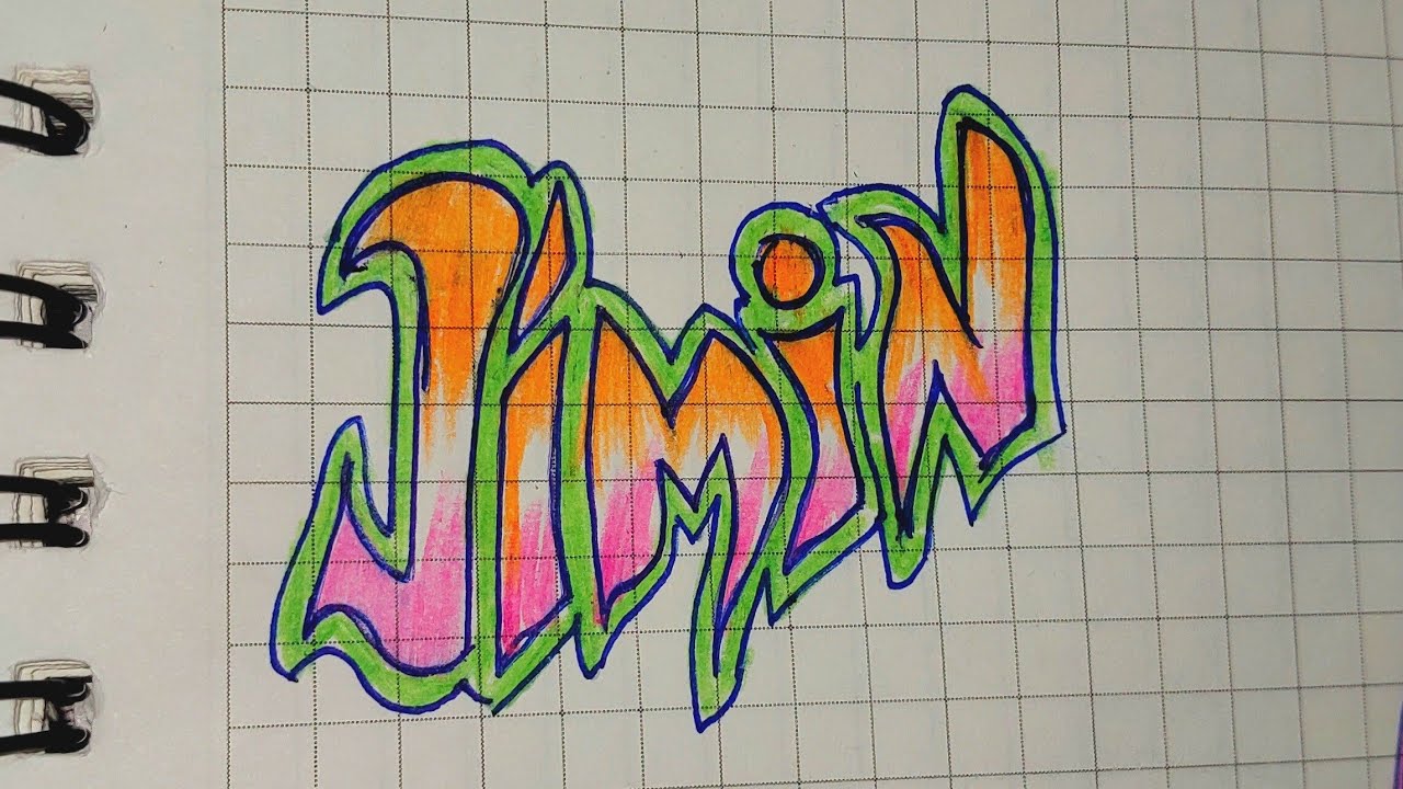 REQESTES VIDEO || जमीन नाम स्टैटस💐 ️ || How to Draw write JIMIN NAME in ...