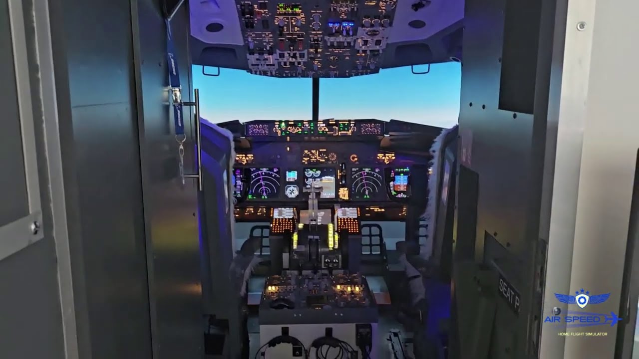 Short presentation of my Boeing 737-8 Home Flight Simulator - YouTube