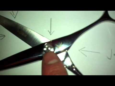 Scissors parts - YouTube