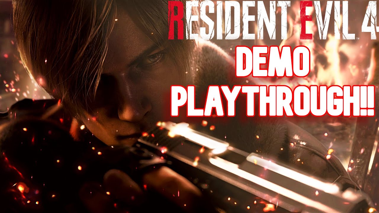The RE4 Demo Looks Good!! - (Resident Evil 4 Remake) - YouTube