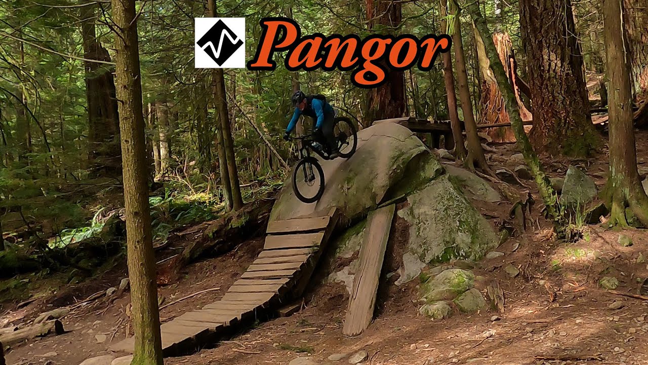 Trail Mounted Camera - MTB Riding on Pangor - YouTube