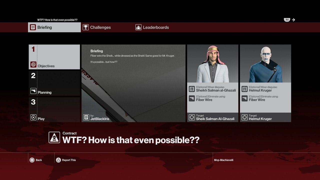 Hitman: Online Contract By JetBlackIris - WTF? How Is That Even ...