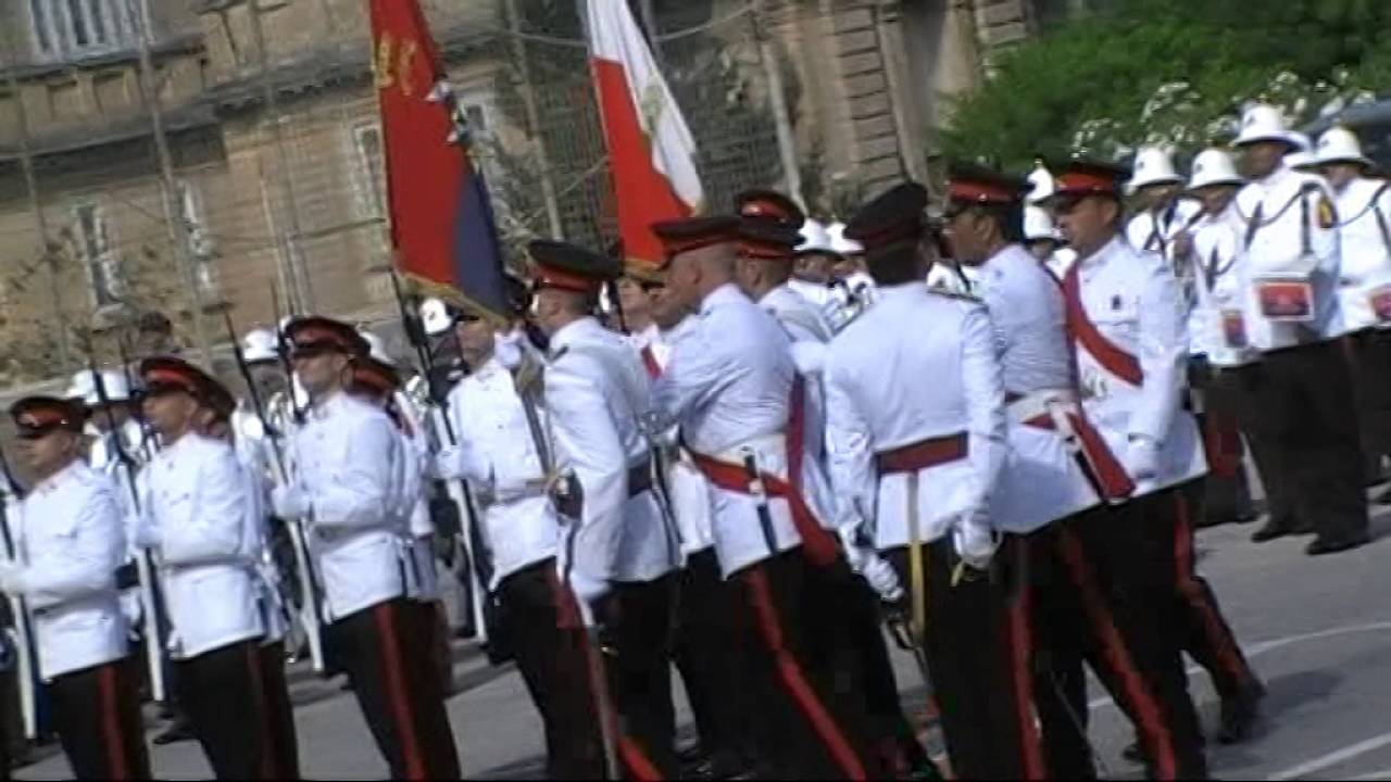 Independence Day Malta 21st September 2016 AFM parade.. - YouTube