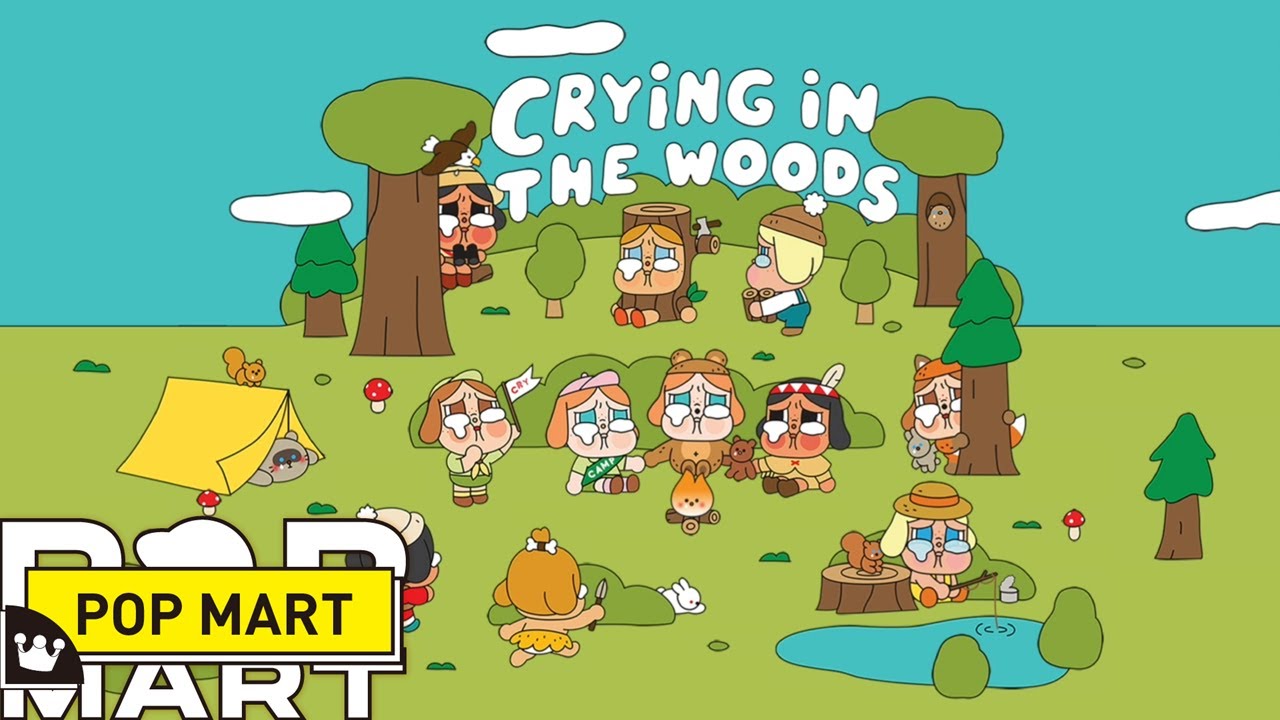Crybaby Crying in the Woods | POP MART Australia - YouTube