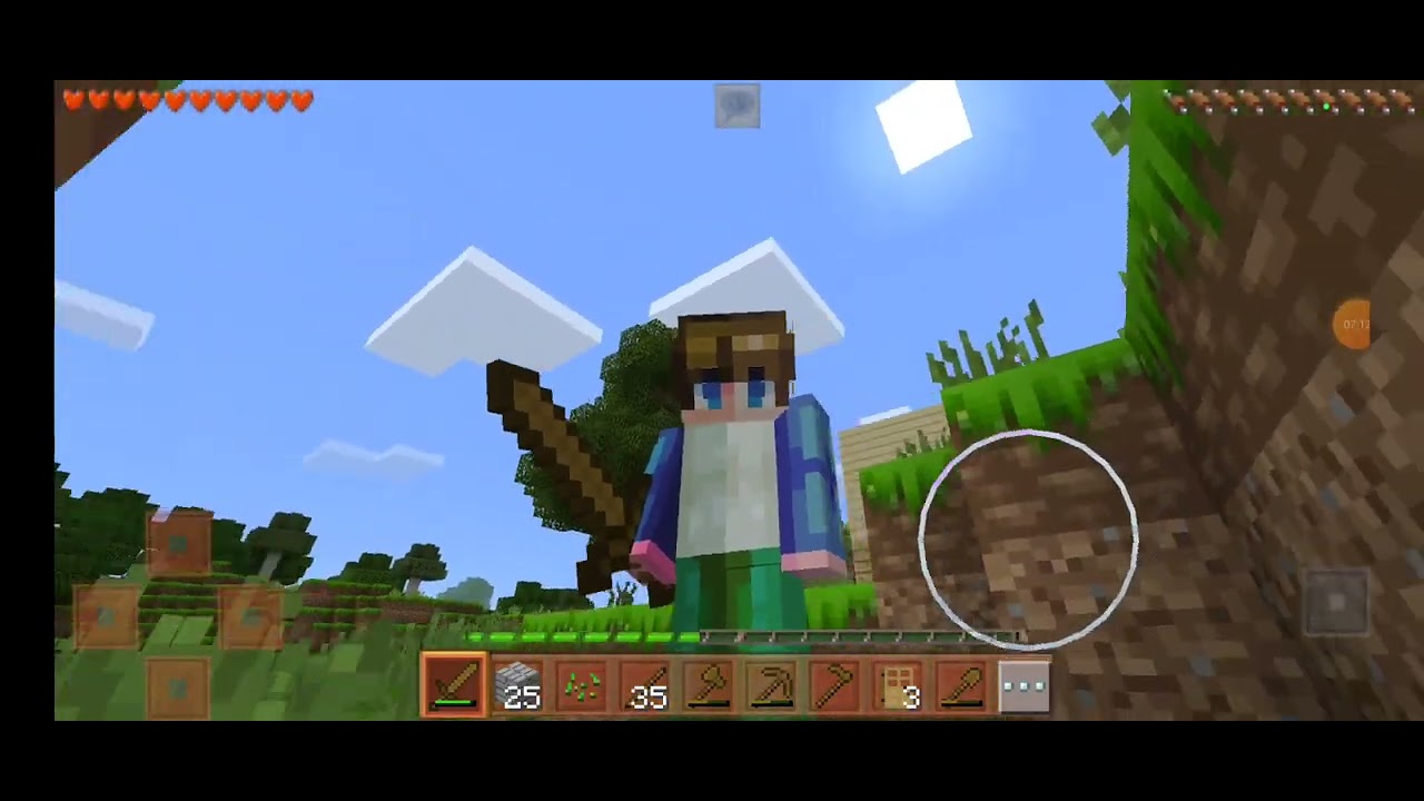 Primeiro nível de minecraft - YouTube