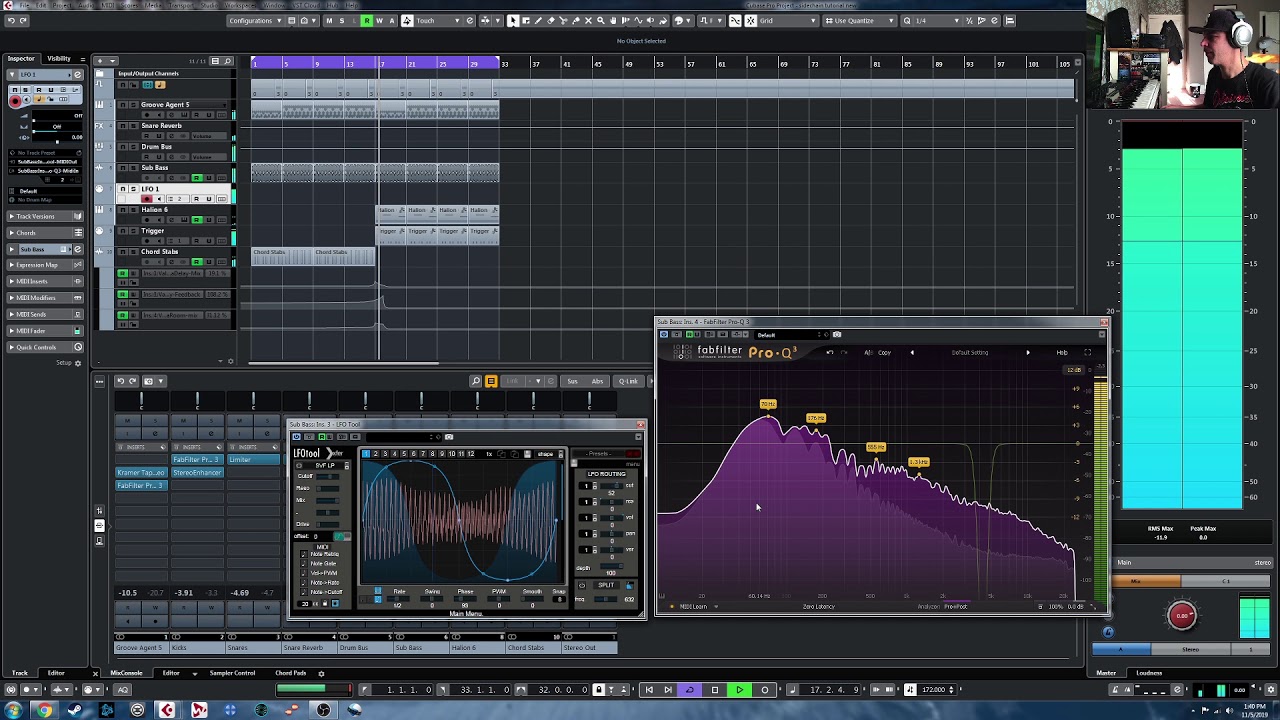 Using XFer LFOTool as modulation source in Cubase 10 - YouTube
