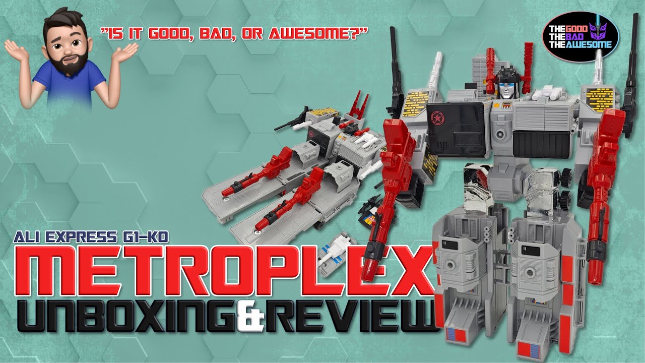 Transformers G1 Metroplex KO Review - How good is this bot? - YouTube
