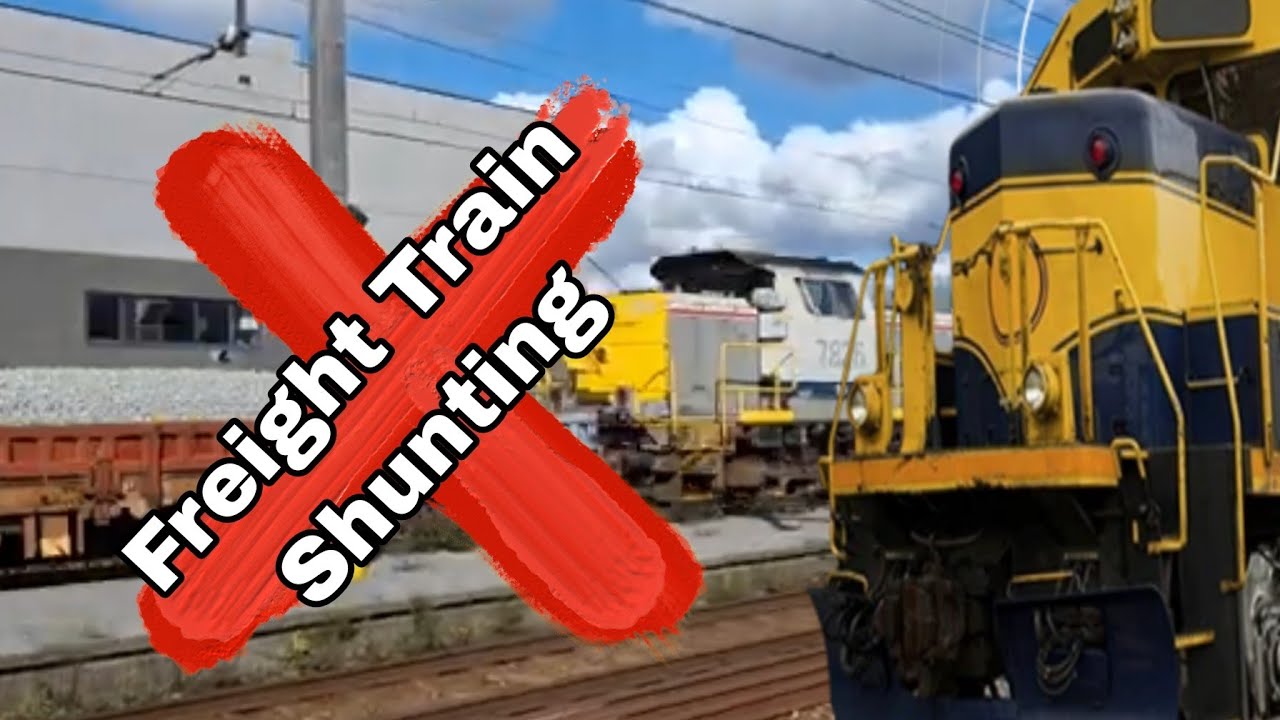 Witness The High Velocity Of A Speeding Freight Train! - YouTube