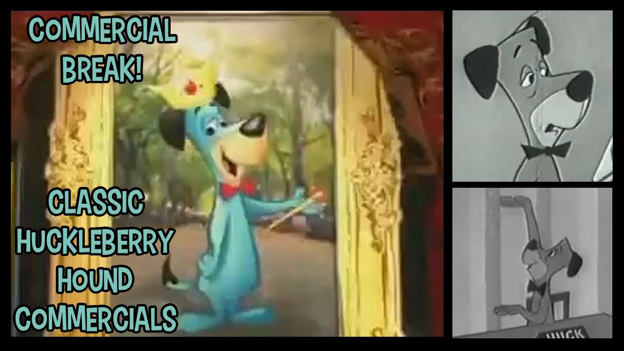 Commercial Break - Classic Huckleberry Hound Commercials - YouTube