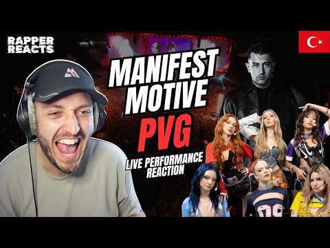 This Was WILD!💥 MANIFEST, MOTIVE & PANGO - PVG (Manifest Live Remix) 🇹🇷 | Turkish Rap Music Reaction