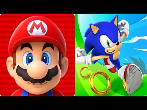 Super Mario Run vs Sonic Dash - YouTube