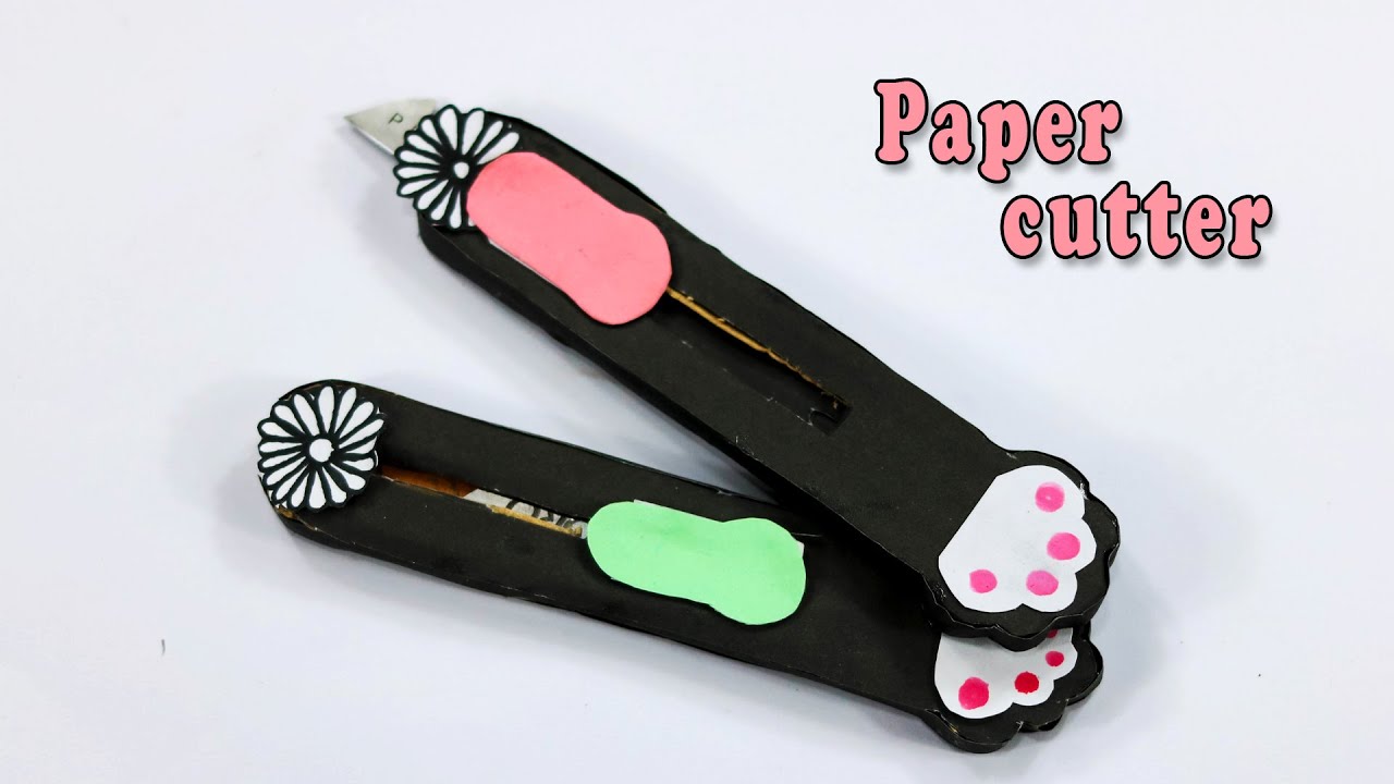 DIY Paper Knife at home | Cardboard & Paper Cutter | DIY Cutter ...