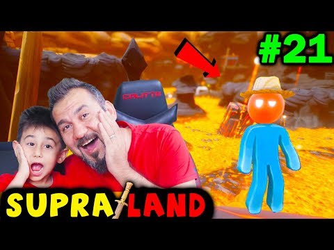 MAVİ KUZEN CEHENNEMDE Mİ?! ATEŞLER VE LAVLAR! | SUPRALAND TÜRKÇE #21