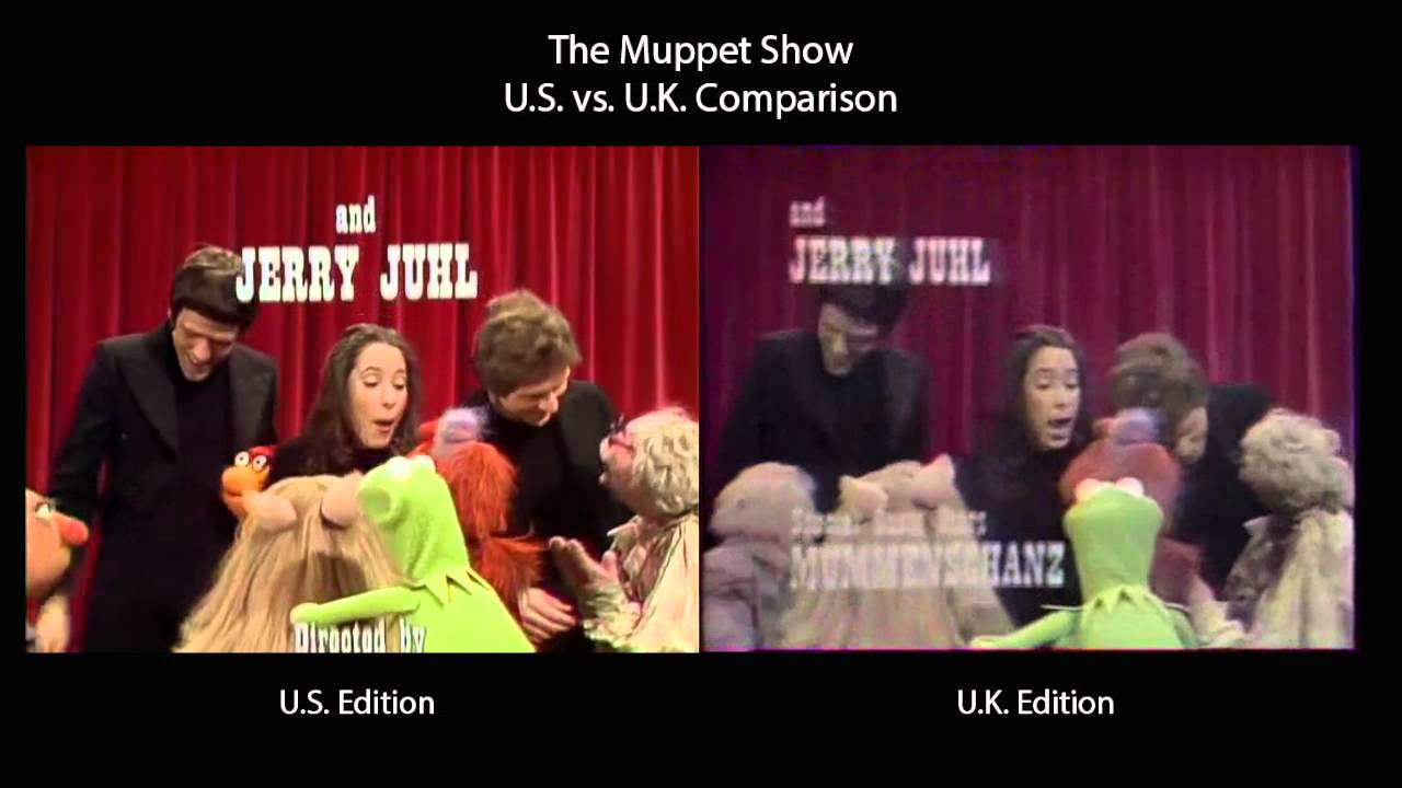 The Muppet Show - Ending with Mummenschanz (US vs. UK Credit Comparison ...